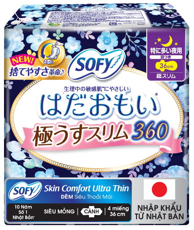 SOFY Skin Comfort Siêu mỏng 26cm